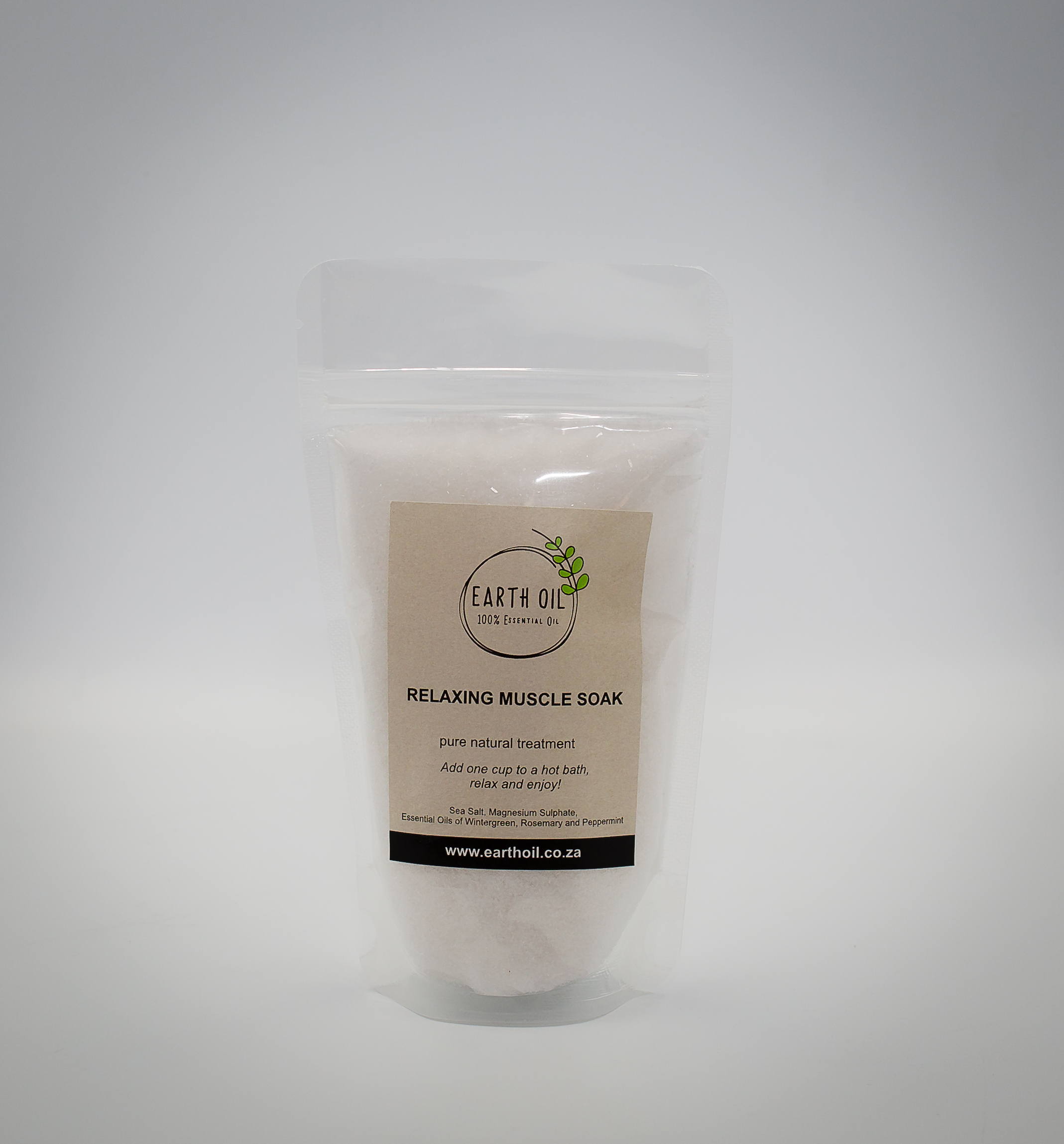 Muscle Soak Bath Salt - Earth Oil