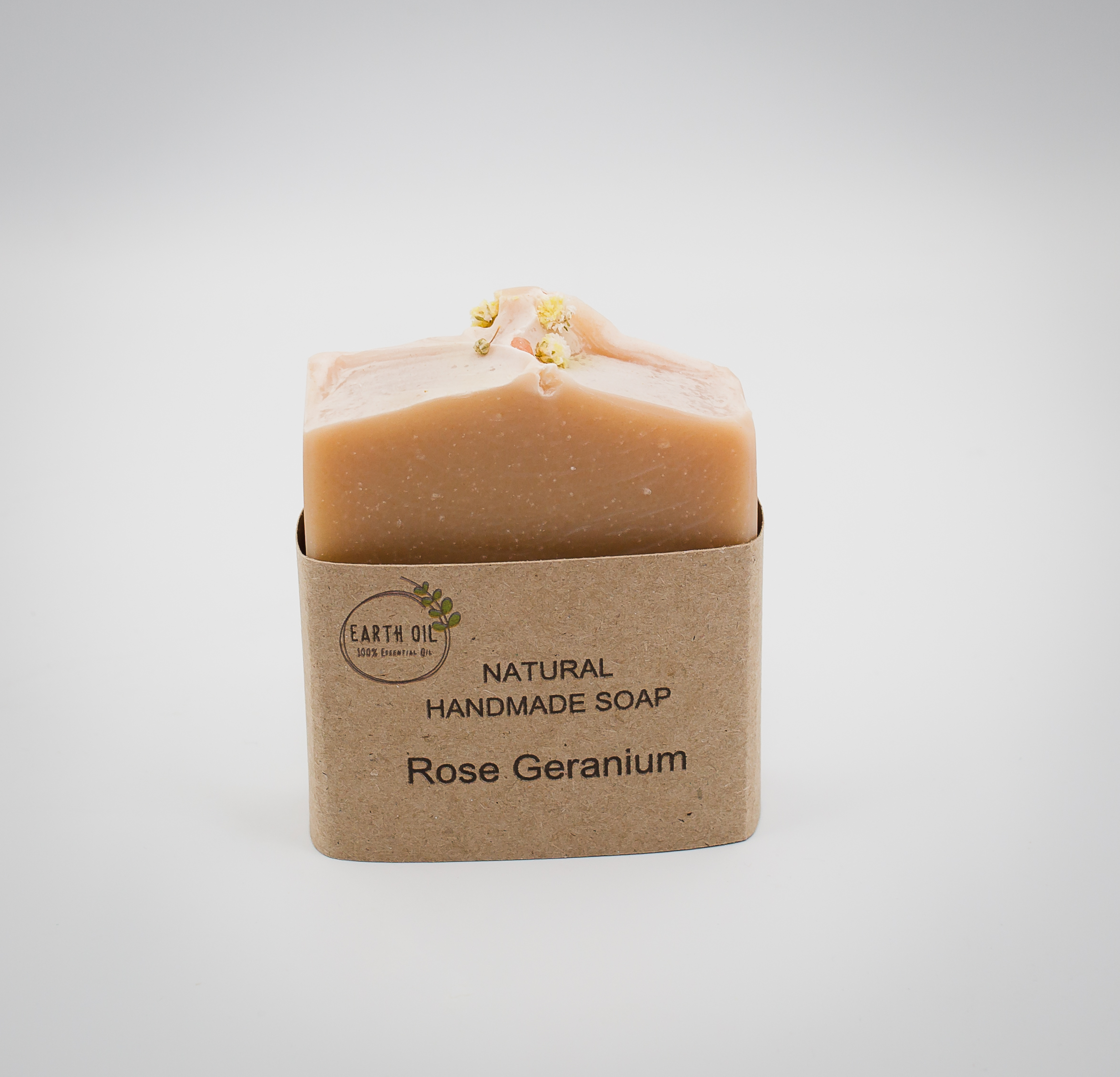 Rose Geranium Soap - Earth Oil